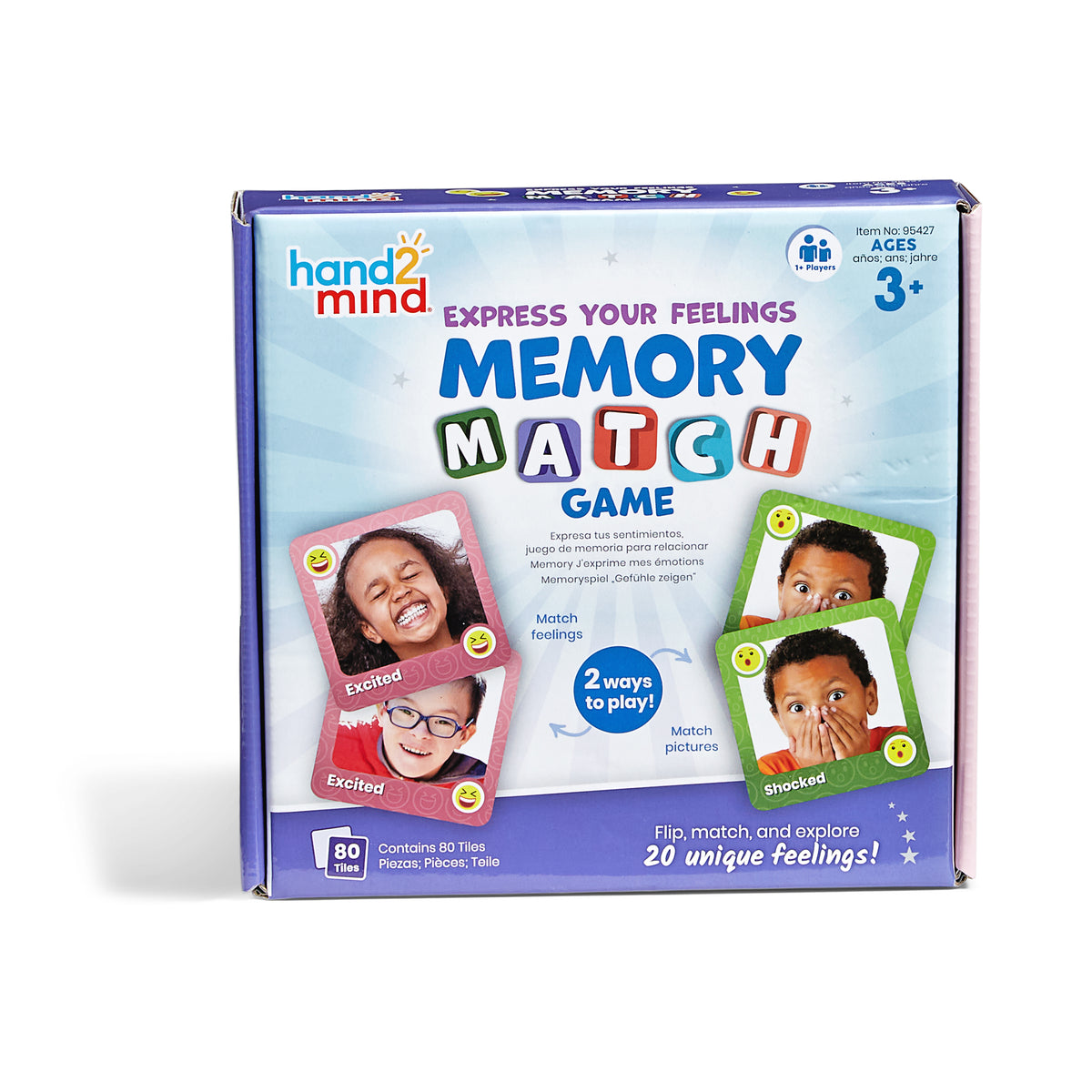 Juego de Memoria - Express Your Feelings Memory Match Game – La Sonrisa ...