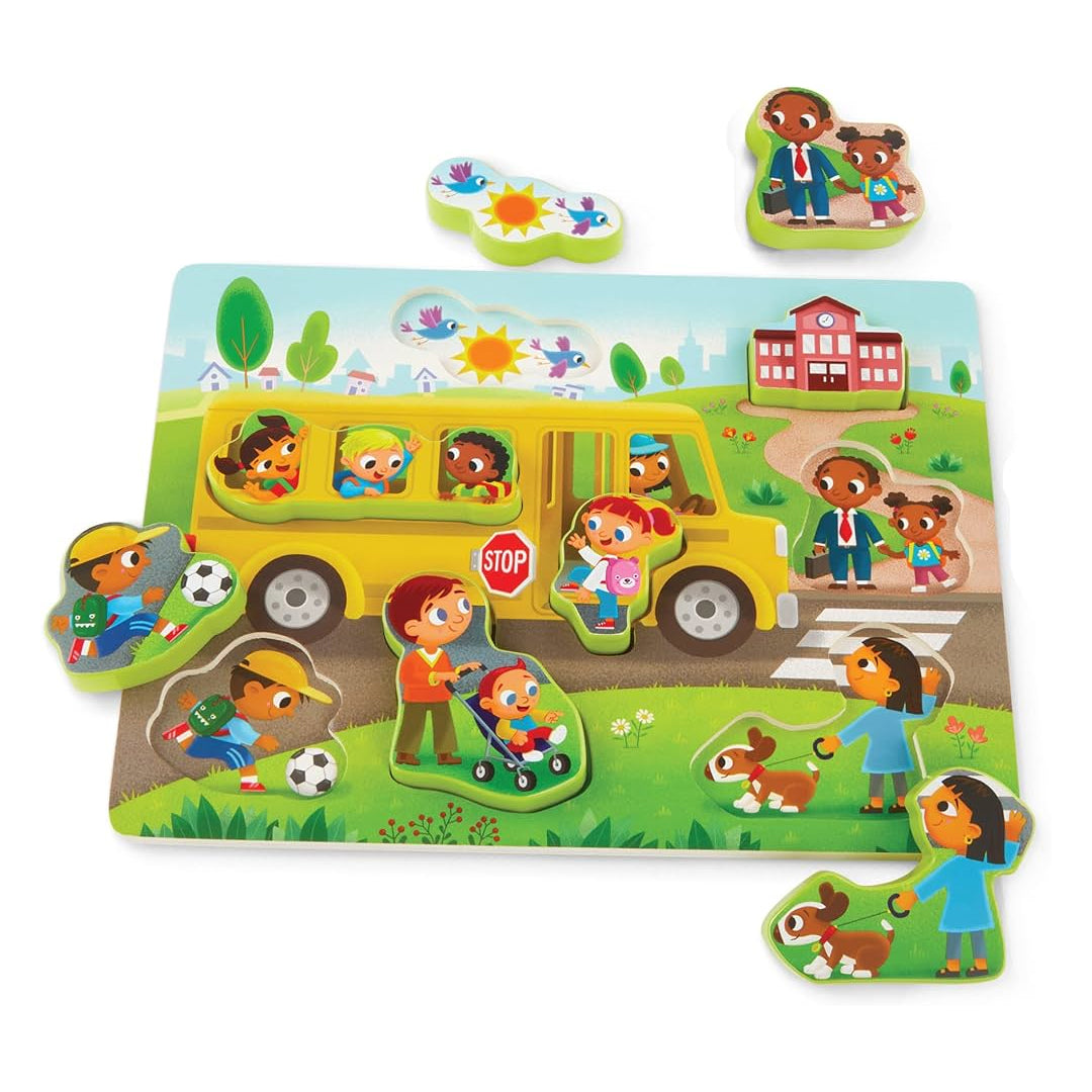 Rompecabezas Autobus Escolar – La Sonrisa del Caimán