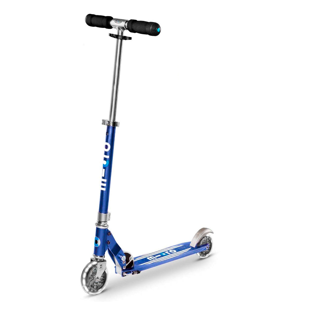 Monopatín MICRO SCOOTER SPRITE BLUE STRIPE LED – La Sonrisa del Caimán